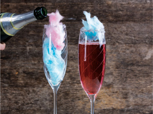Cotton Candy Champagne | CelebrateMORE.com