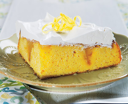 Lemon Surprise Cake | CelebrateMORE.com