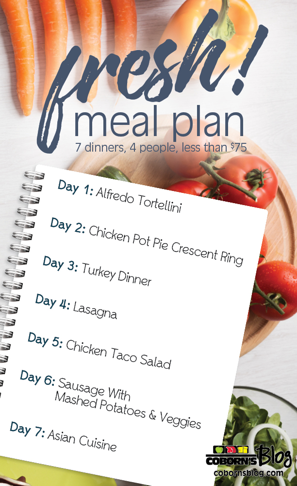 Fresh Meal Plan | CelebrateMORE.com