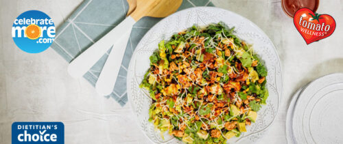 Zesty Turkey Taco Salad | CelebrateMORE.com